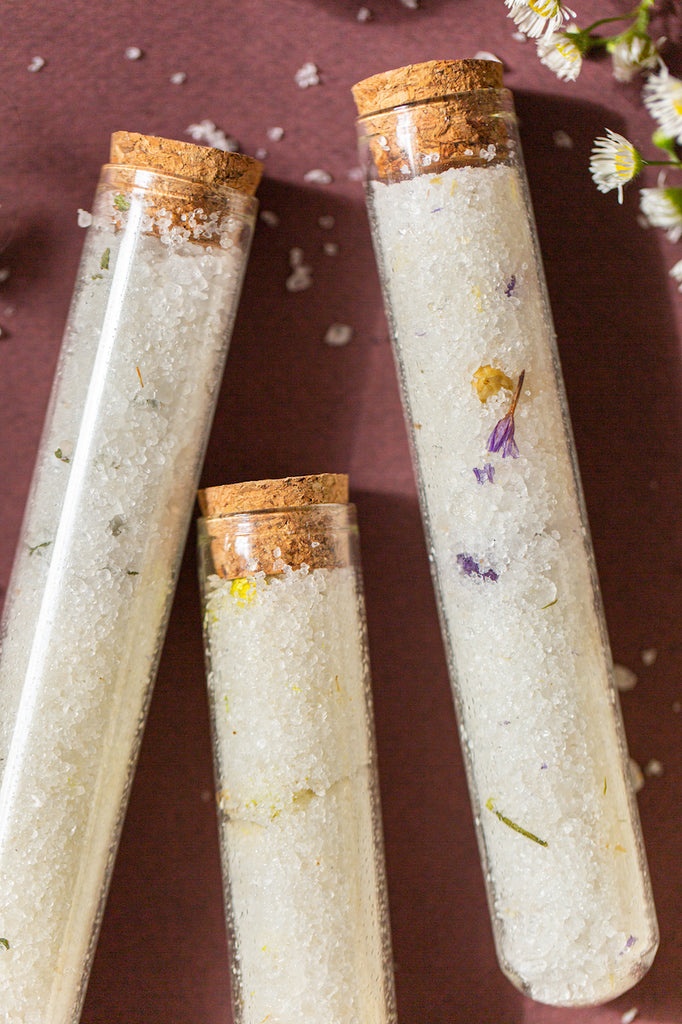 Natural Bath Salt Sampler – Mystic Grassroots