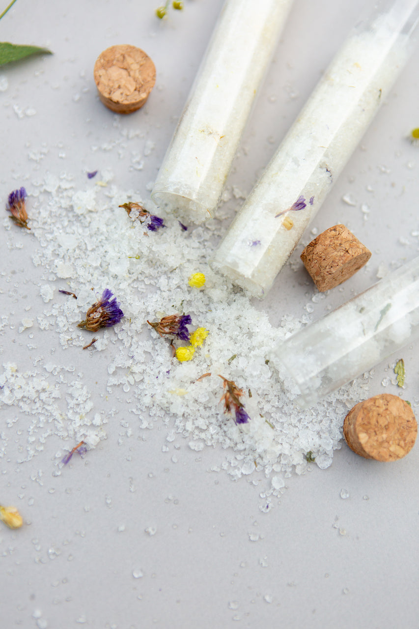 Natural Bath Salt Sampler – Mystic Grassroots